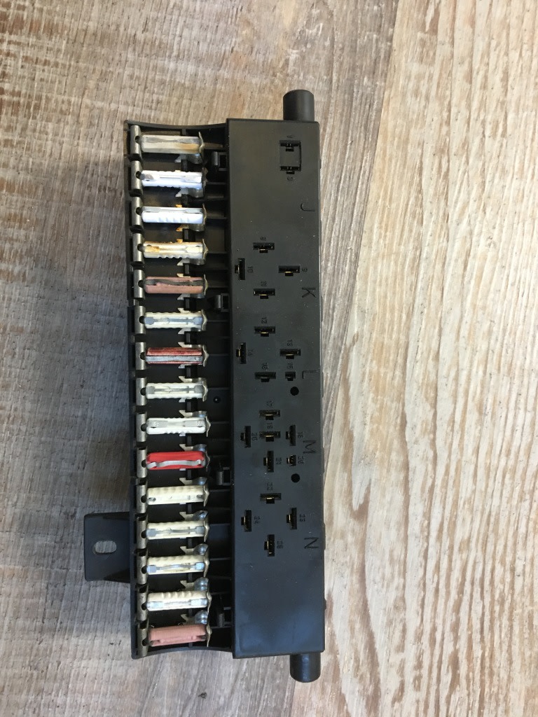 View topic: Early ceramic fuse box – The Mk1 Golf Owners Club