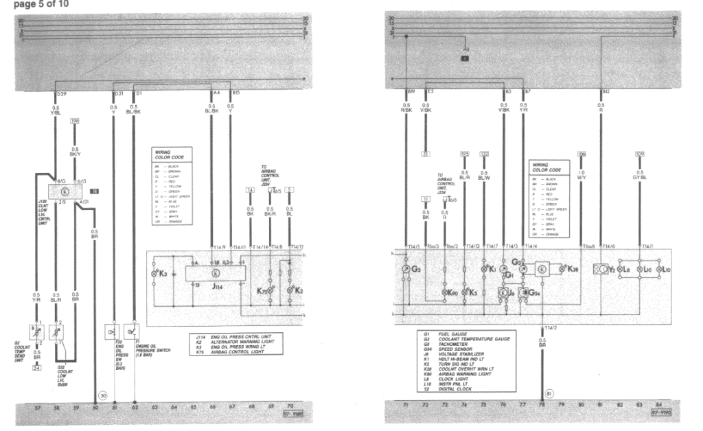 View topic: Main beam warning lamp – The Mk1 Golf Owners Club