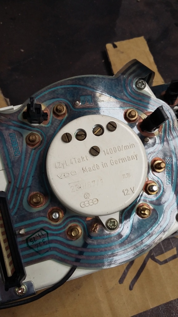 View topic: Rev counter / tachograph mod – The Mk1 Golf Owners Club