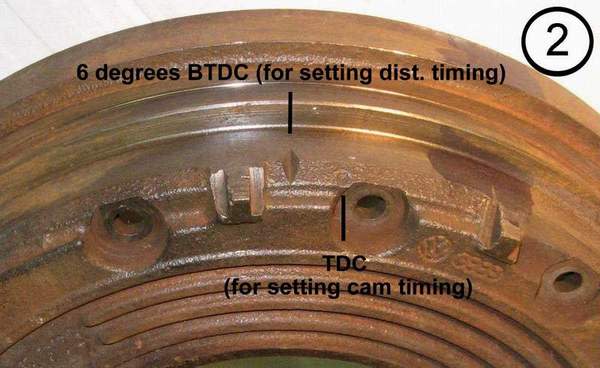 View topic: Flywheel timing marks - 1.8 DX – The Mk1 Golf Owners Club