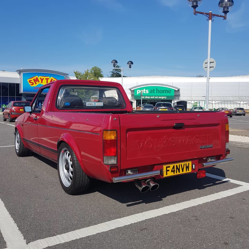 View topic: VW Caddy MK1 Cherry Red "Shelley" GTI OEM+ #F4NVW – The Mk1 ...