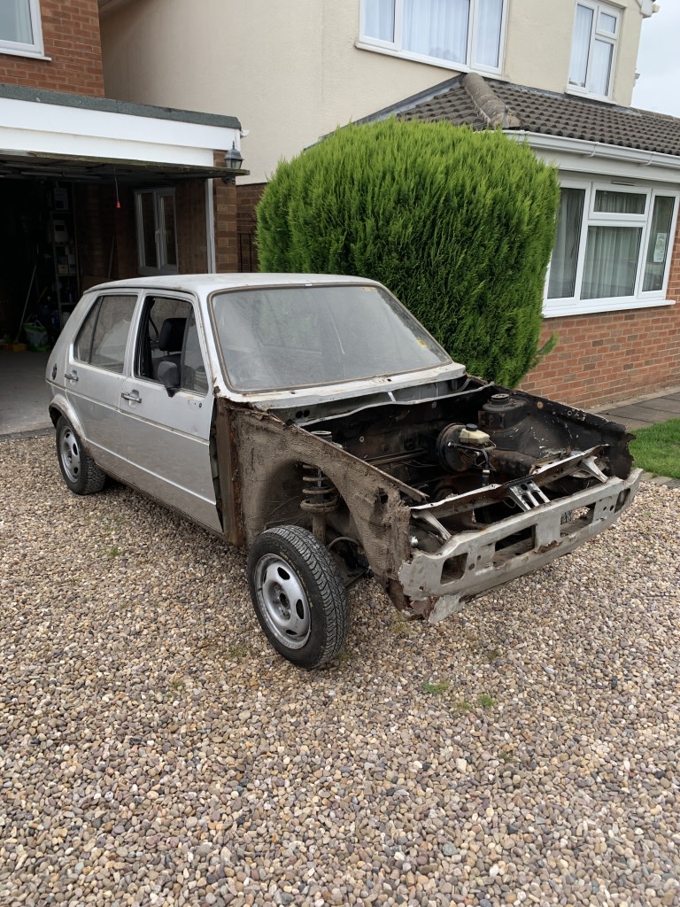 View topic: Series 1 LD 1978 Rolling Shell – The Mk1 Golf Owners Club