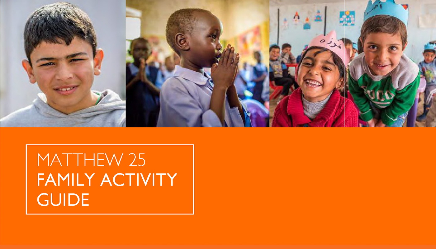 Matthew 25 family activity guide | World Vision New Zealand