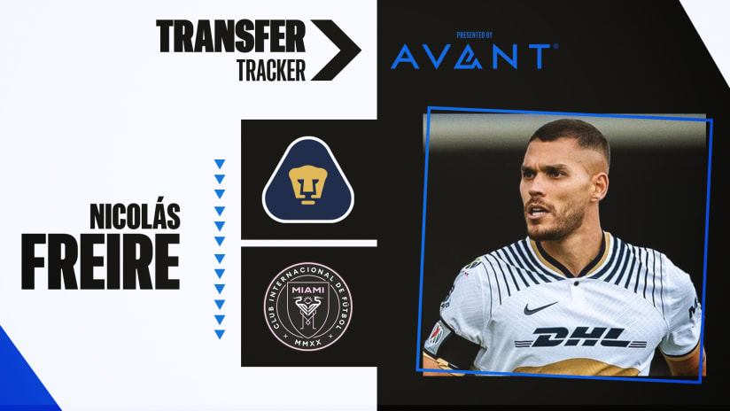 Inter Miami sign Nicolás Freire on loan from Pumas UNAM | MLSSoccer.com