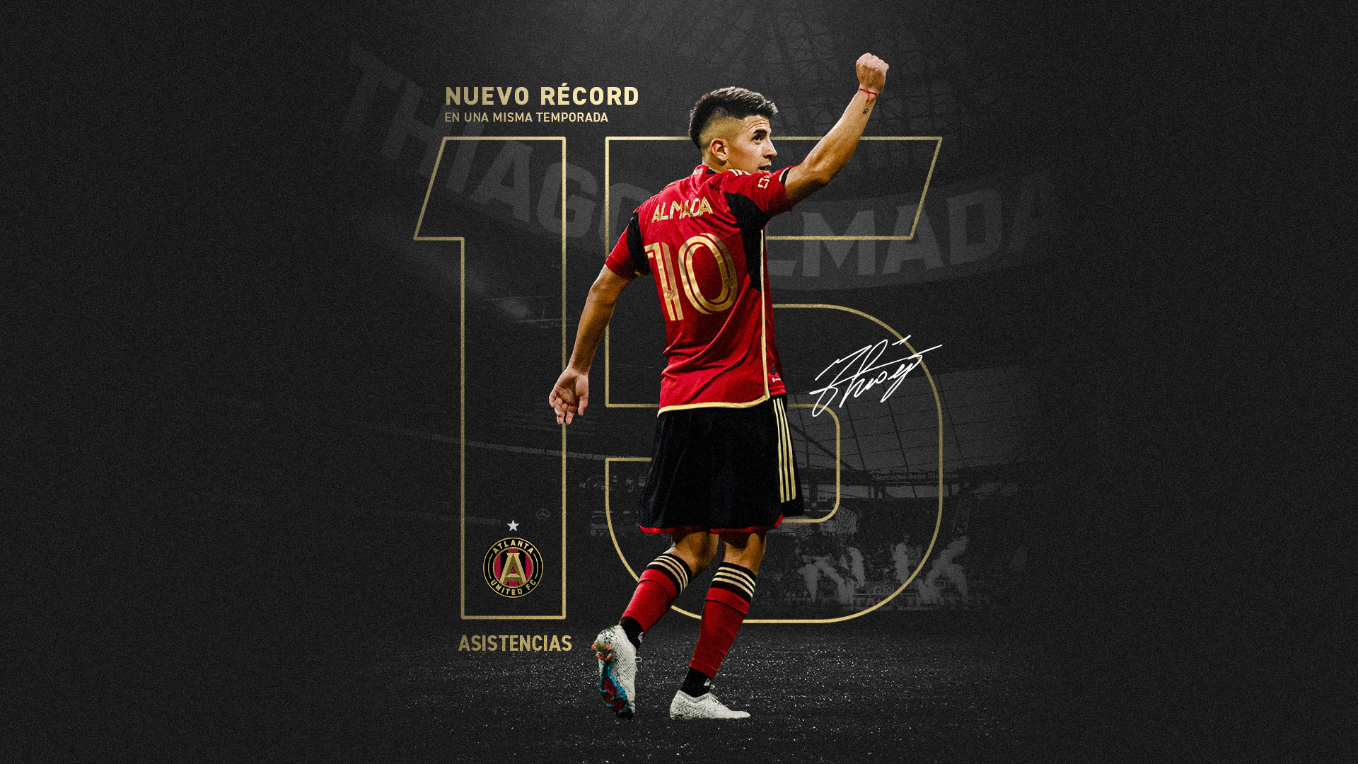 Thiago Almada breaks single-season record in assists for Atlanta United ...