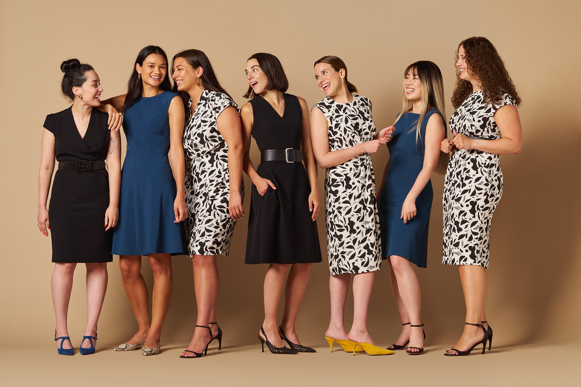 Toi Dress - Recycled WonderTex :: Deep Teal – M.M.LaFleur