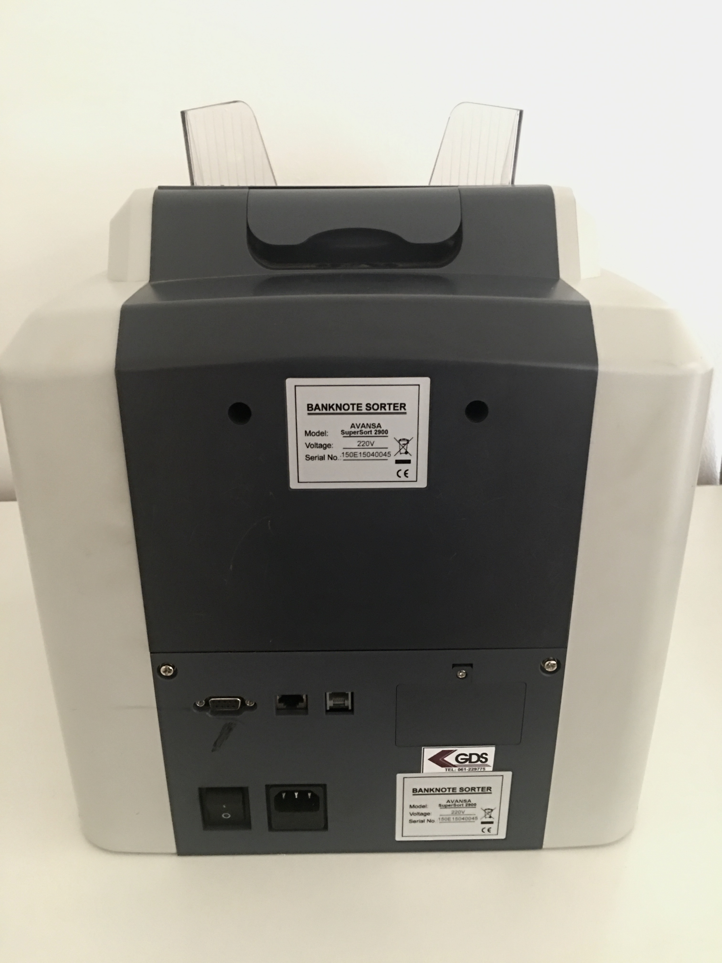 Avansa SuperSort 2900 Money Counter | Other | Carbonite