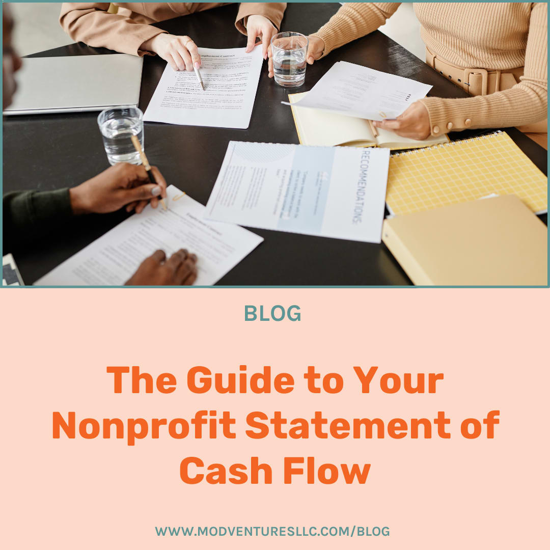 The Guide to Your Nonprofit Statement of Cash Flow | MOD Ventures, LLC