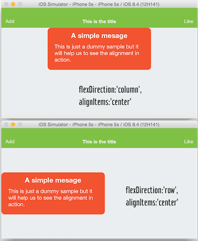 Aligning Children using Flexbox in React Native - Modus Create
