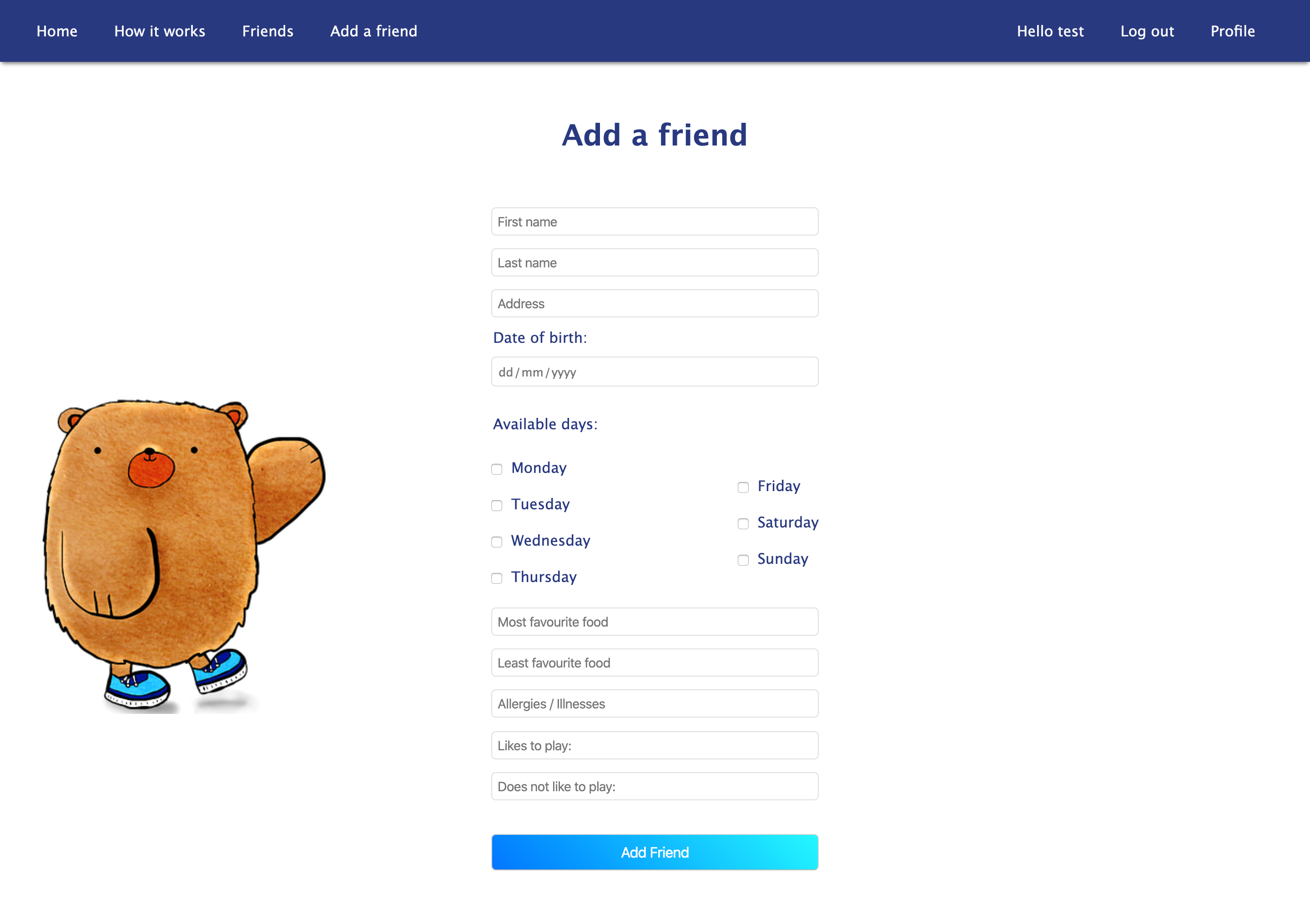 GitHub - monikaando/PlayDateApp: The second project during Ironhack bootcamp. Database of your ...