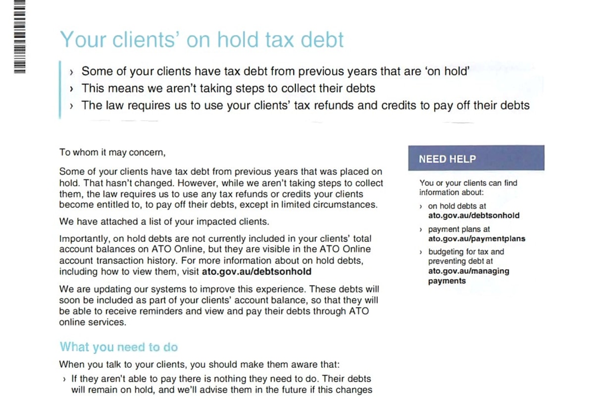 ATO slams brakes on debts campaign in face of backlash | Accounting Times