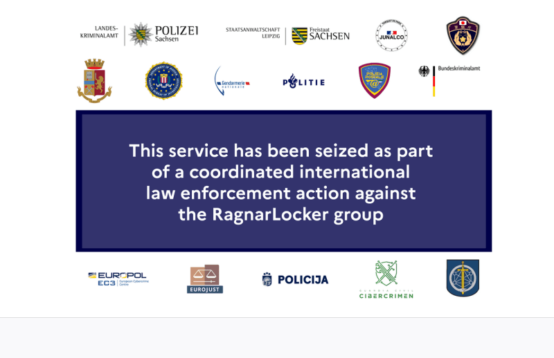 Ransomware group Ragnar Locker’s darknet leak site taken down by cyber ...