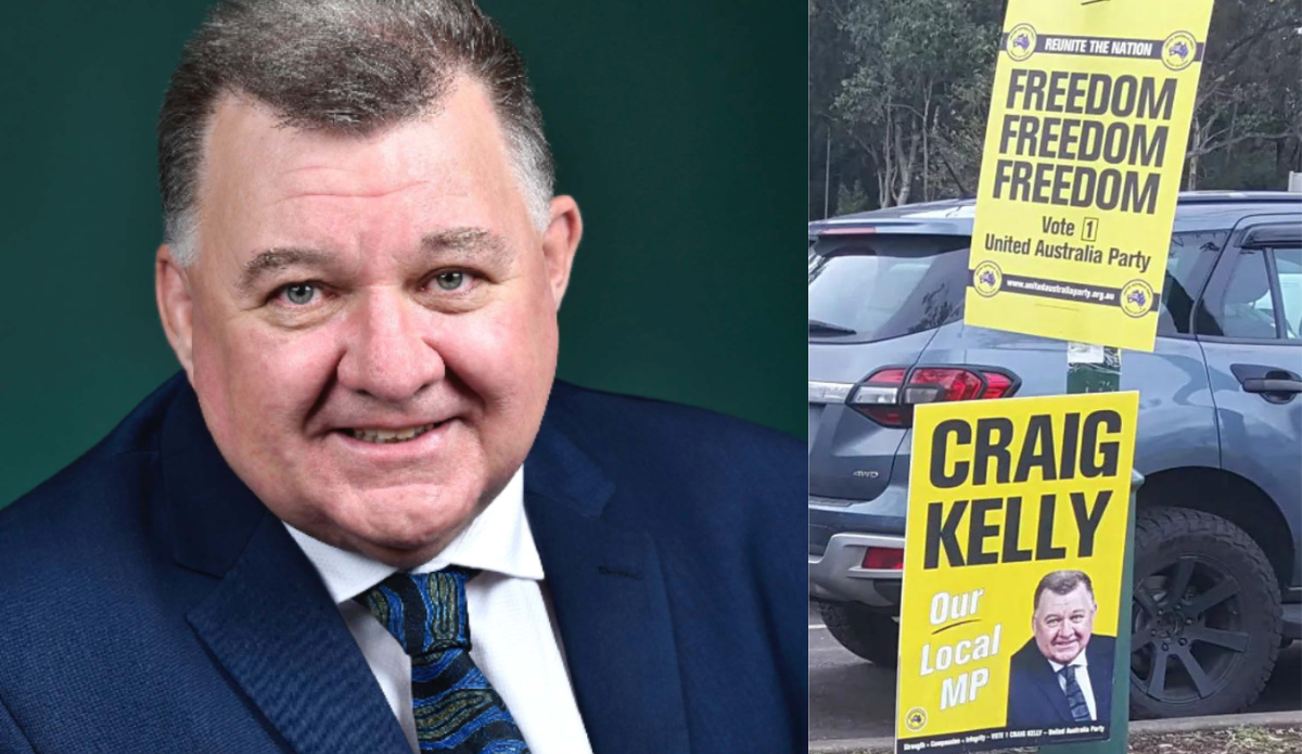 Craig Kelly wins legal fight over election posters - Lawyers Weekly