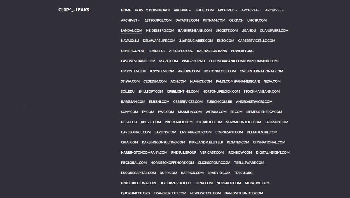 Clop ransomware gang dumps all its MOVEit data online - Cyber Daily