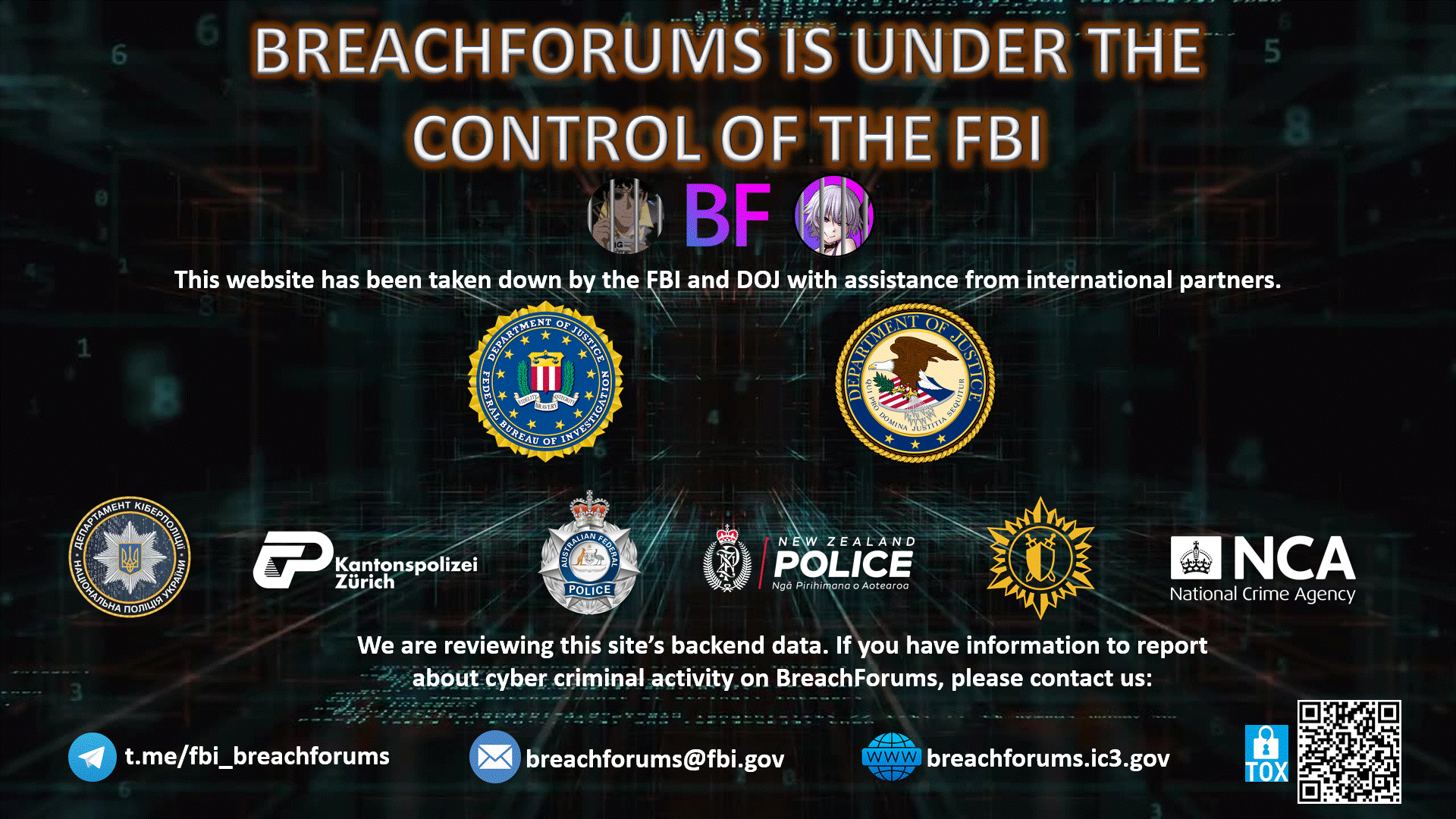 BreachForums seized by global law enforcement, admin arrested - Cyber Daily