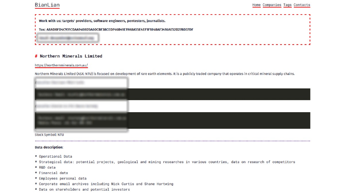 Exclusive: Aussie rare-earth metals producer Northern Minerals confirms ...