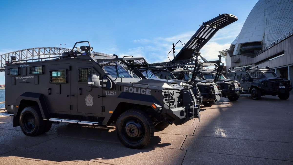 BearCat armoured vehicles roll out for NSW tactical, counter-terrorism ...