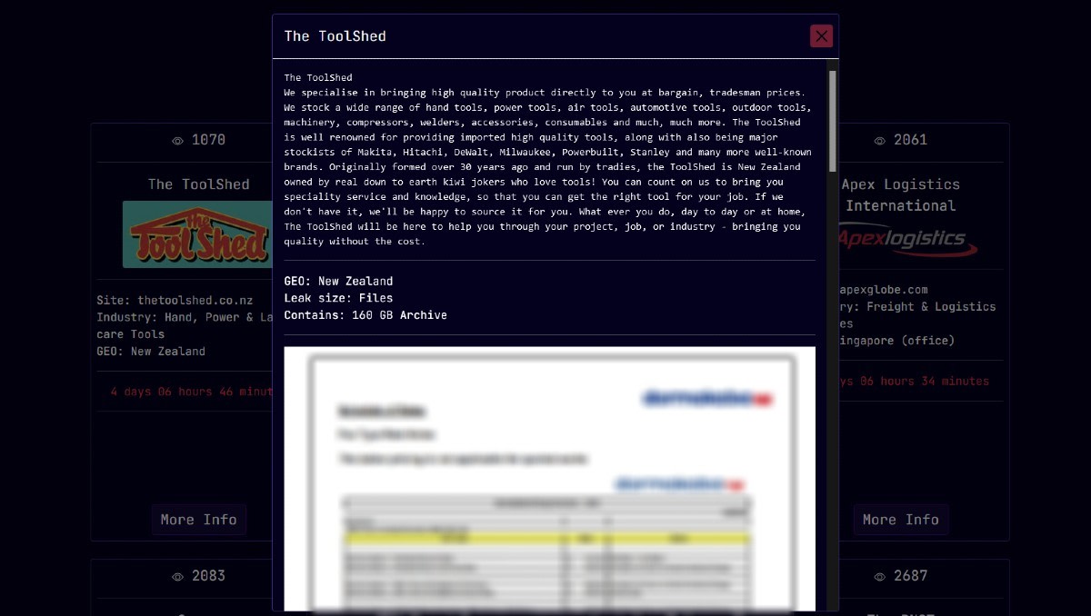 Exclusive: Sarcoma ransomware gang claims hack of The ToolShed - Cyber ...
