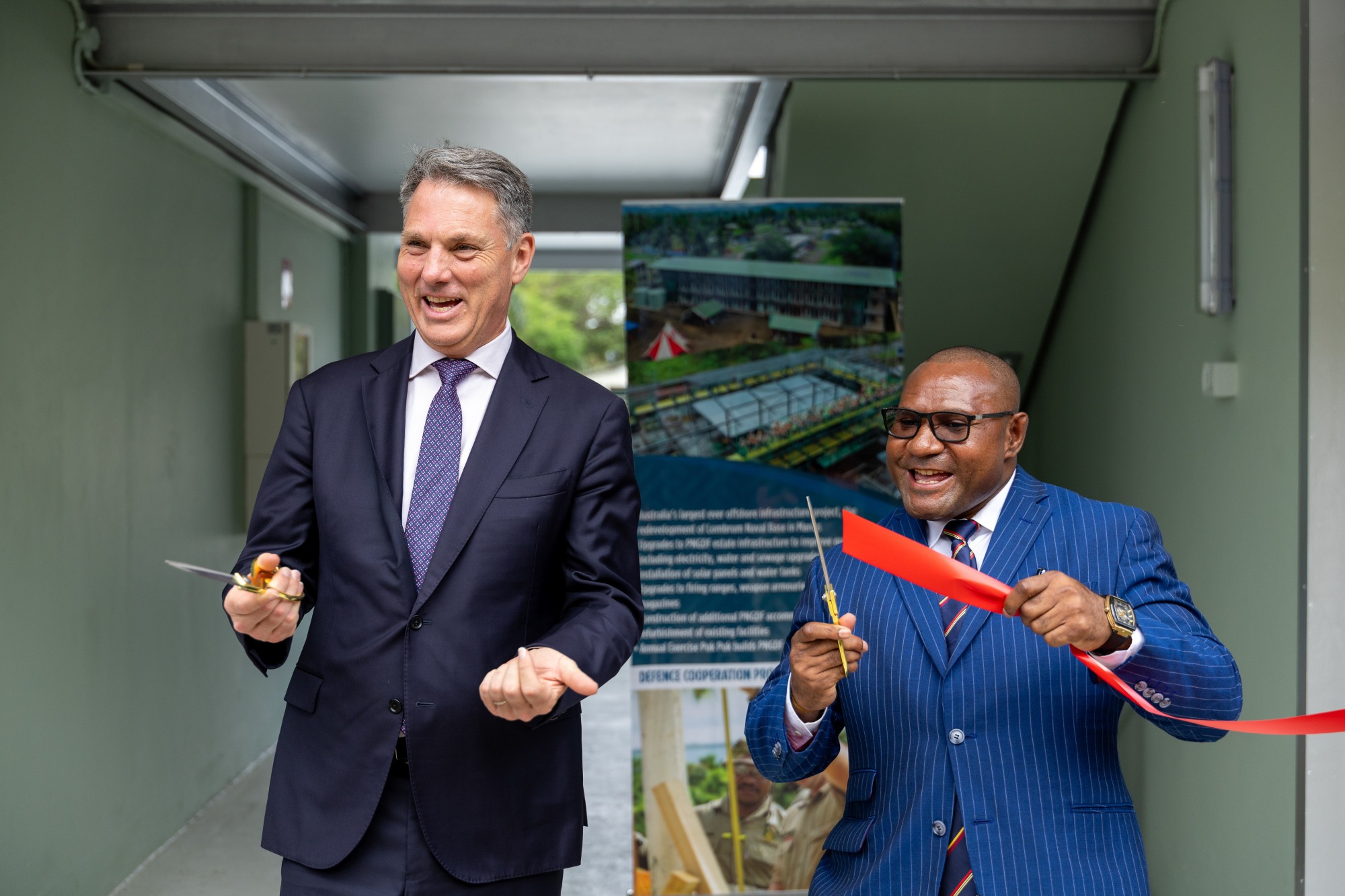 Australia, Papua New Guinea open HMPNGS Tarangau naval base in PNG ...