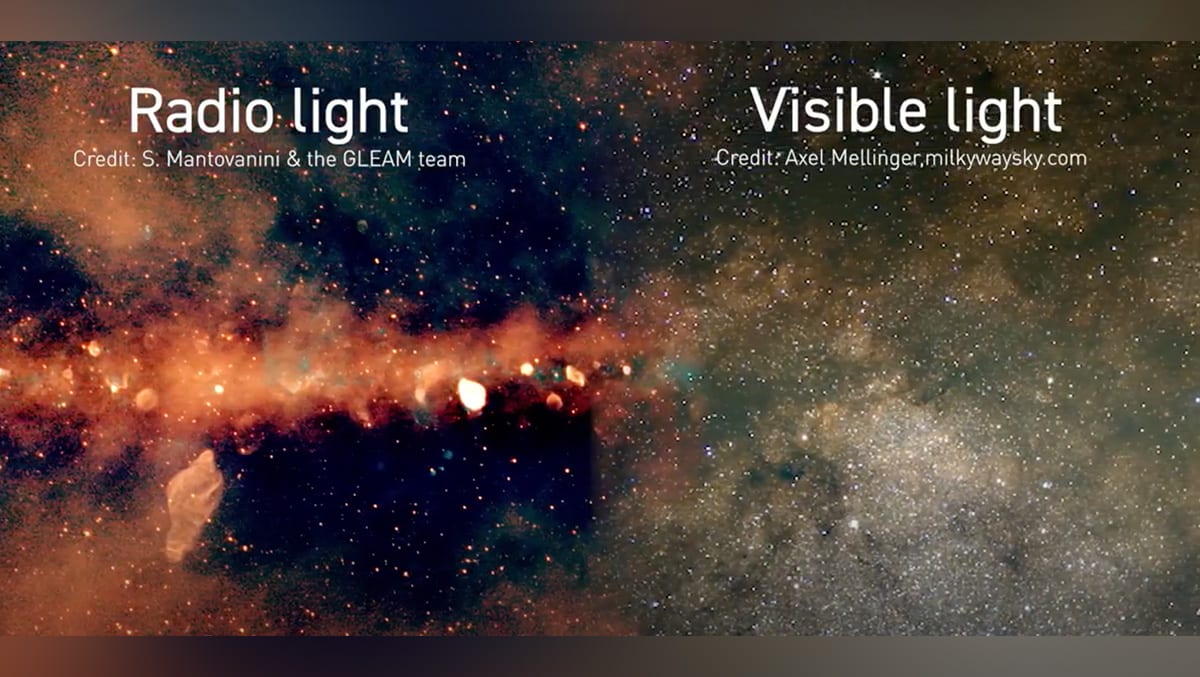 Most detailed low-frequency radio image of Milky Way galaxy ever ...