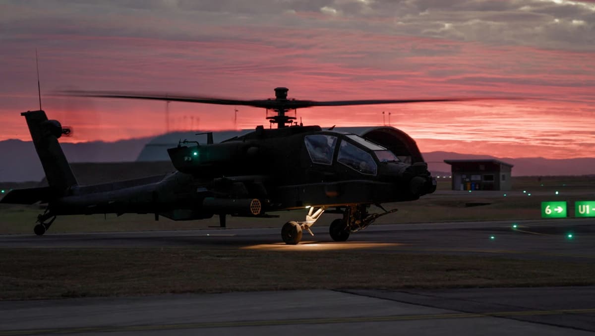 Army gears up for AH-64E Apache operations in new exercise - Defence ...