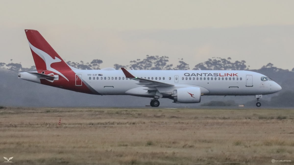 Sixth A220 enters the QantasLink fleet – Australian Aviation