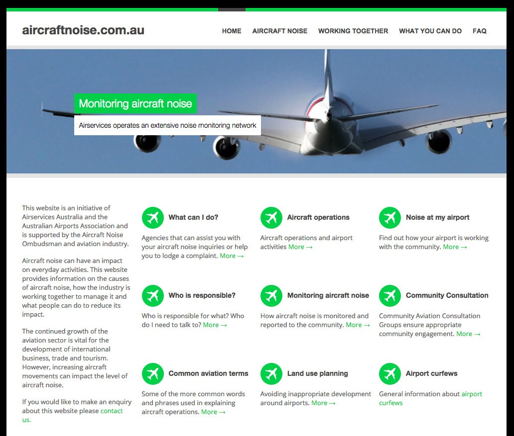 Managing noise impacts – Australian Aviation