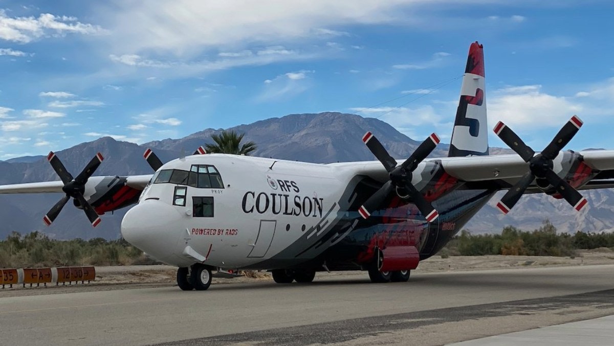 Coulson’s latest Hercules tanker touches down in NSW – Australian Aviation