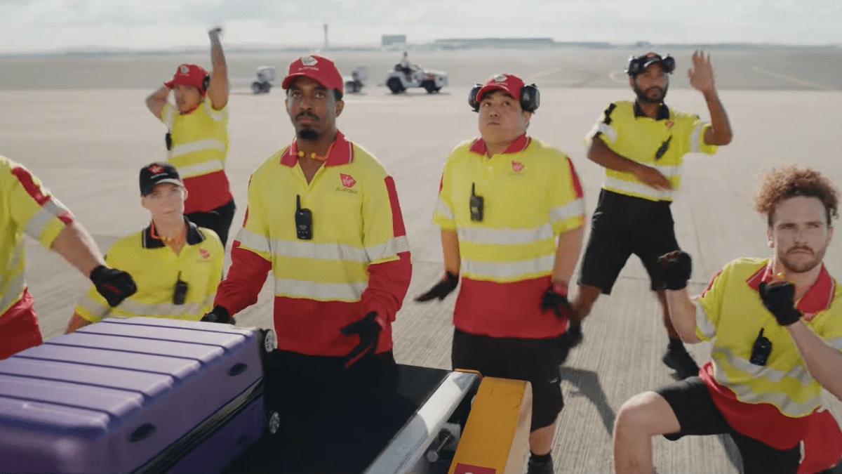Dancing baggage handlers star in new Virgin ad – Australian Aviation