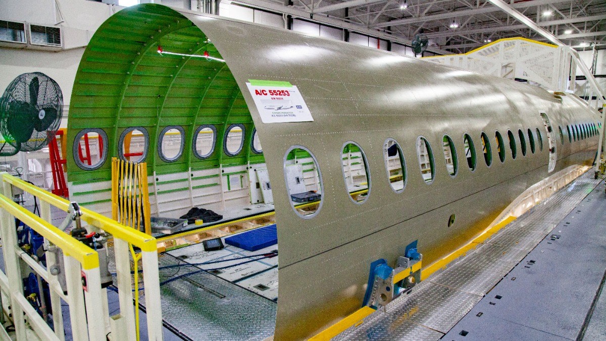 First QantasLink A220 takes shape at Airbus factory – Australian Aviation