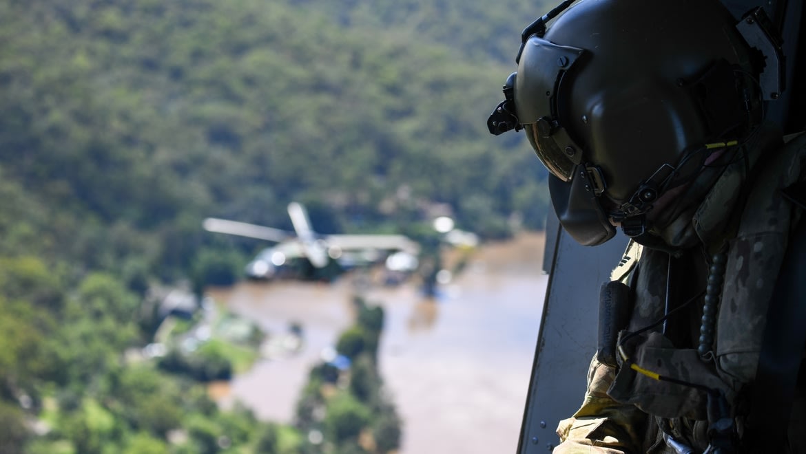 Photos: Operation Flood Assist wrap up – Australian Aviation
