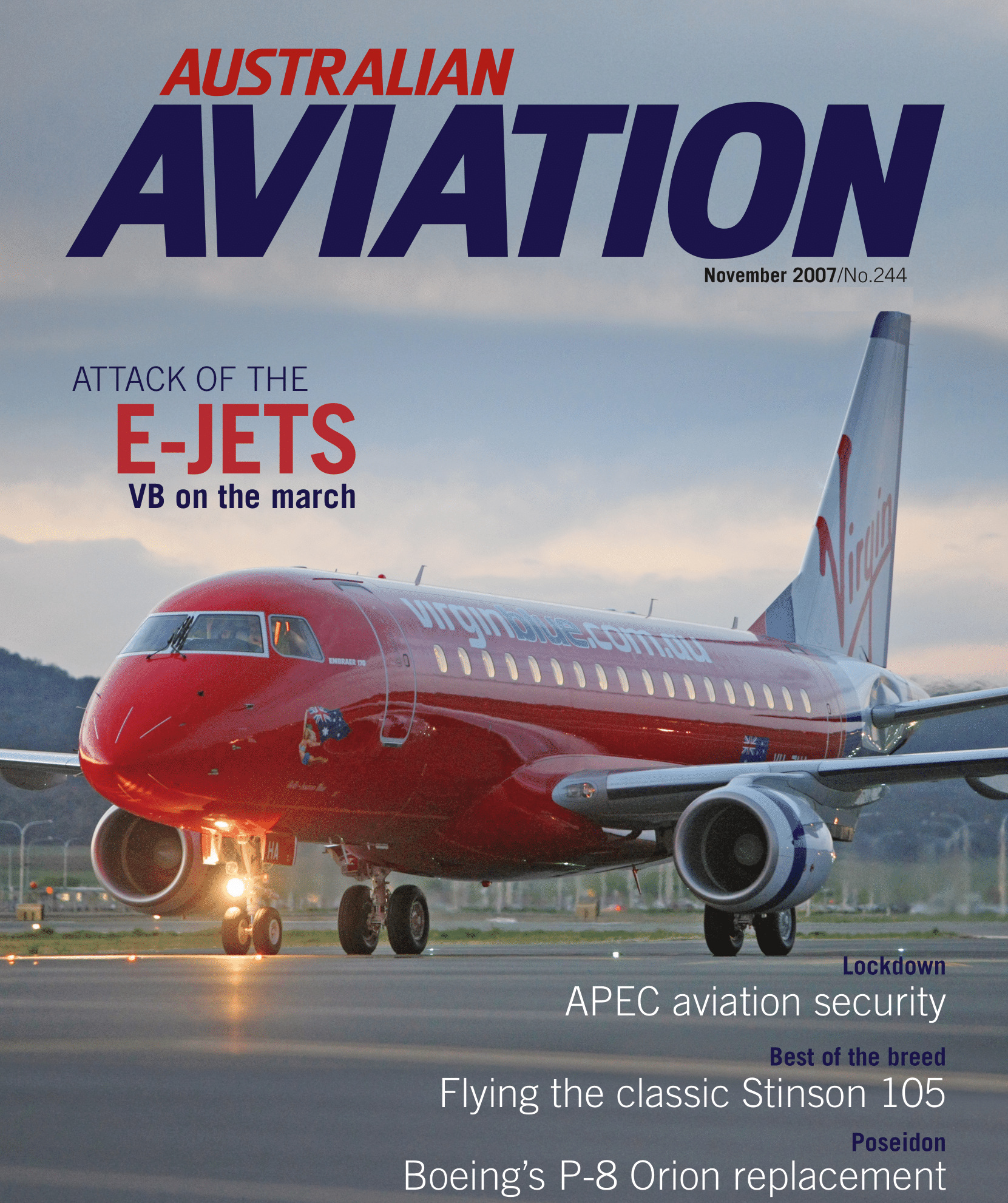 Issue 244: Attack of the E-Jets – Australian Aviation