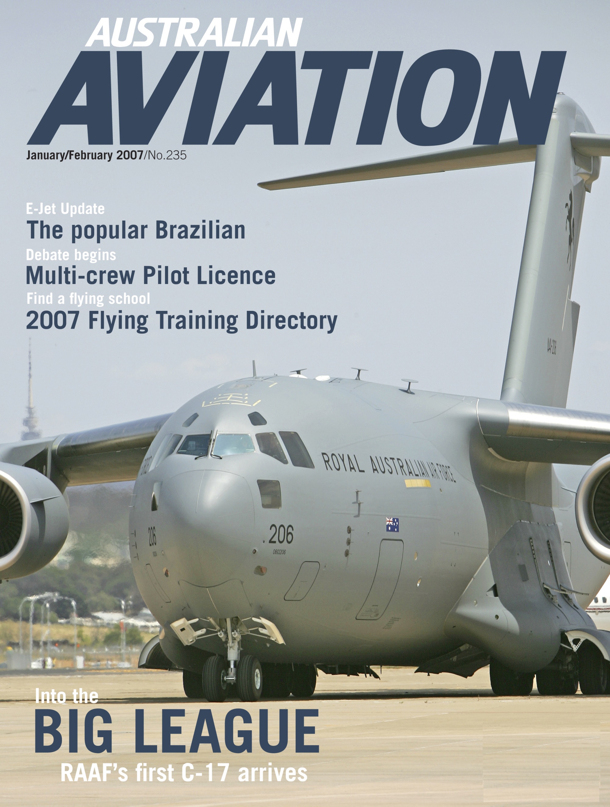 Issue 235: Into the Big League – Australian Aviation