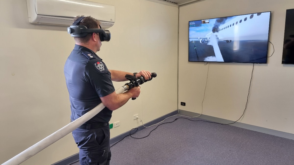 Airservices wins award for VR aviation firefighting training ...