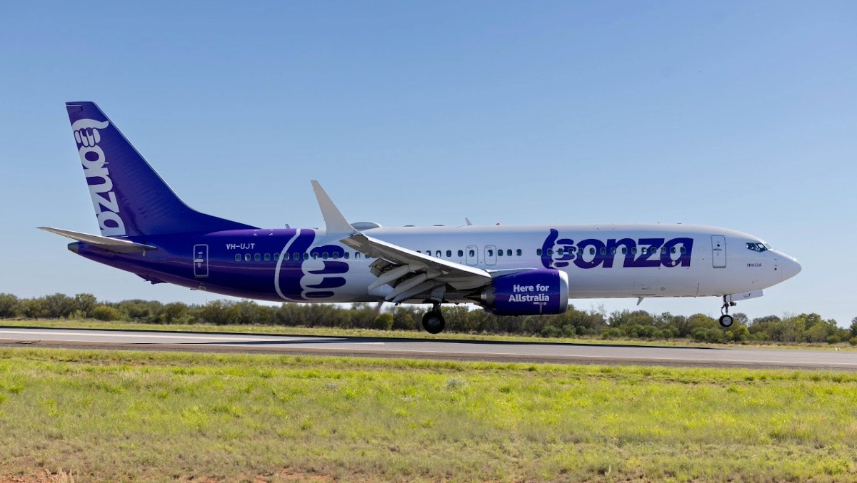 Bonza arrives in Alice Springs – Australian Aviation