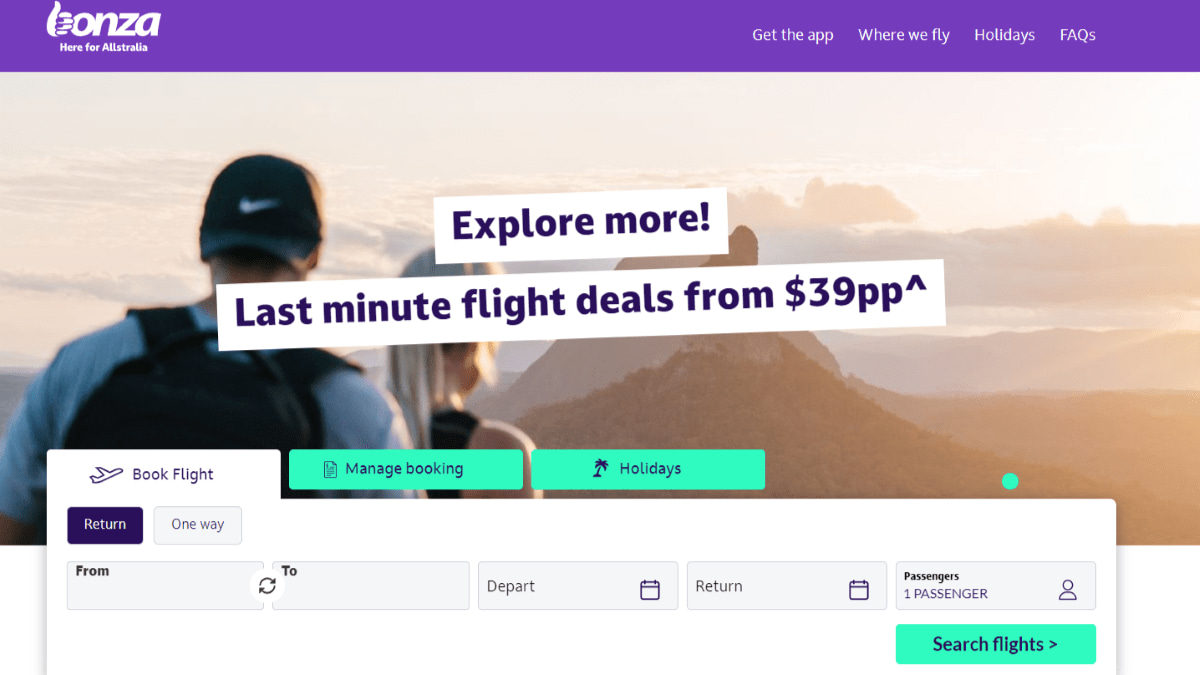 Bonza branches out from ‘app-first’ with new booking website ...