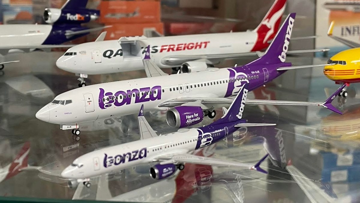 Bonza model planes fly off shelves as real fleet stays grounded ...