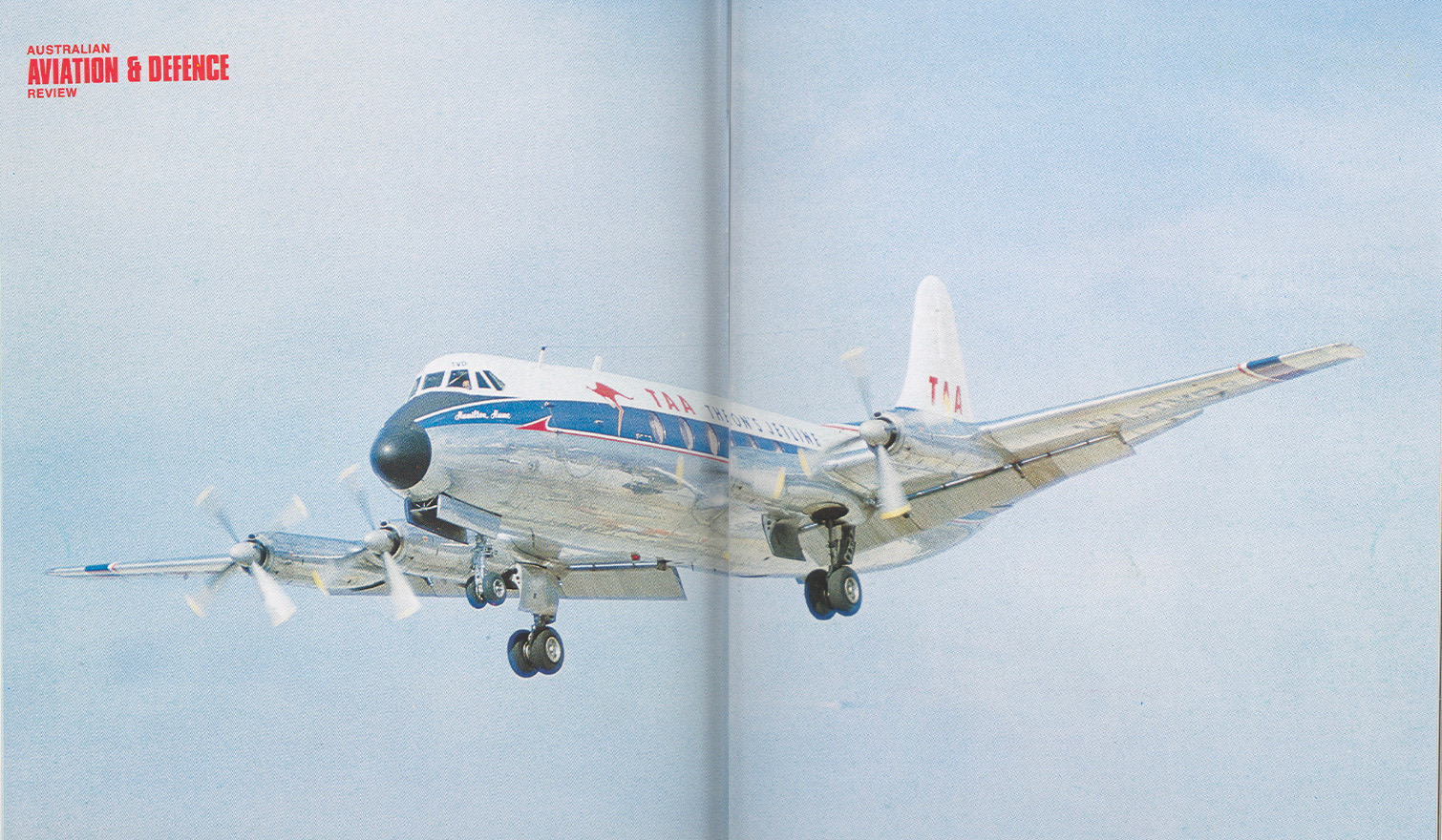 Centrespread – Vickers Viscount – Australian Aviation