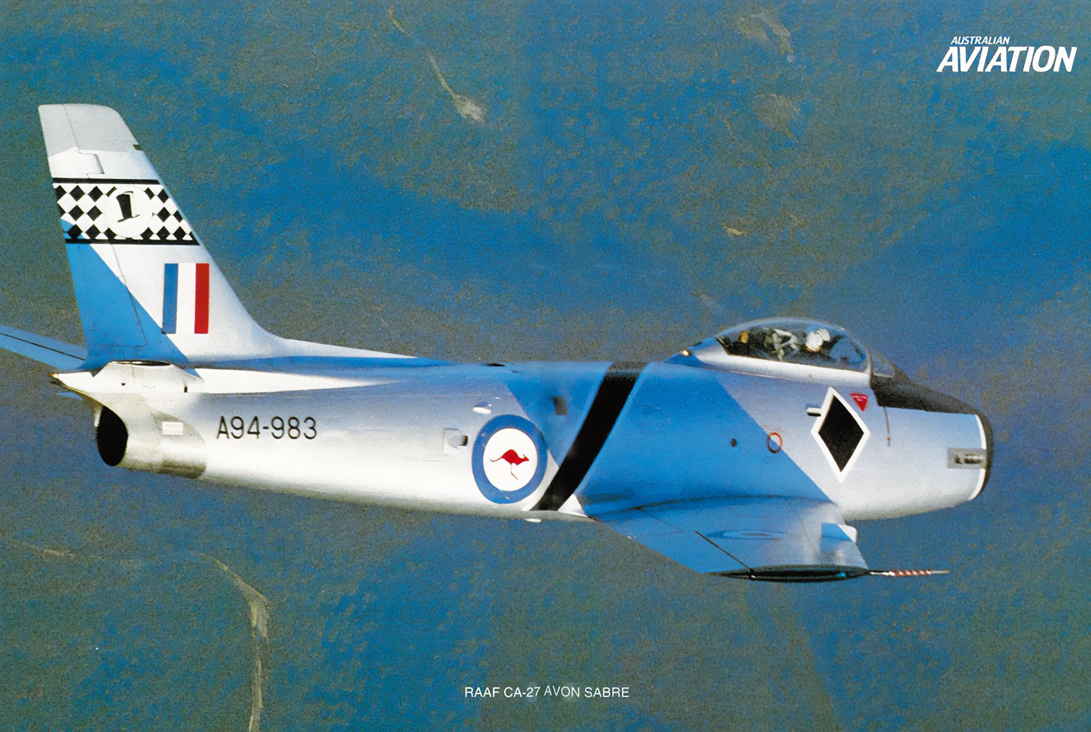 Centrespread, CAC CA-27 Avon Sabre – Australian Aviation