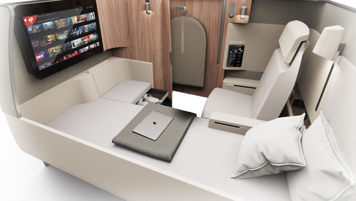 Video: See inside Project Sunrise first-class cabin on A350-1000s ...