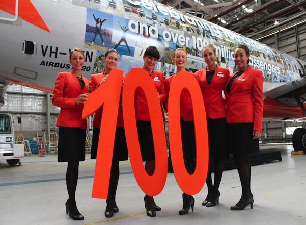 Jetstar Group celebrates 100 aircraft – Australian Aviation