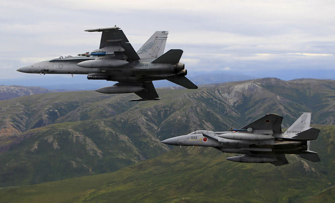 RAAF exercises with JASDF fighters for the first time – Australian Aviation