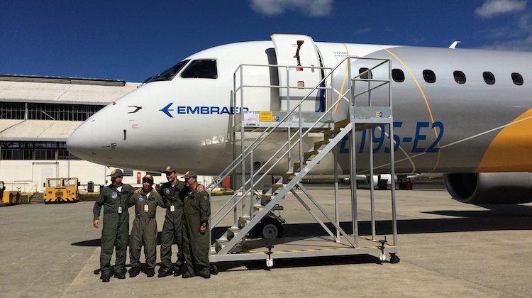 Embraer E195-E2 completes first flight – Australian Aviation