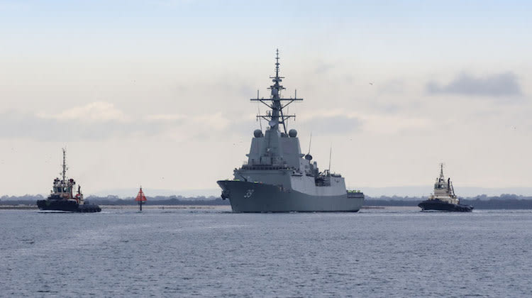 First RAN Air Warfare Destroyer begins sea trials – Australian Aviation