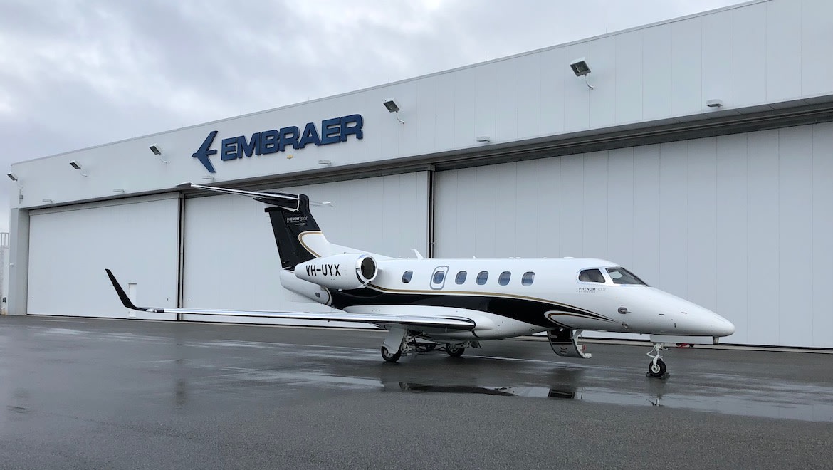 Embraer delivers second Phenom 300E in Australia – Australian Aviation