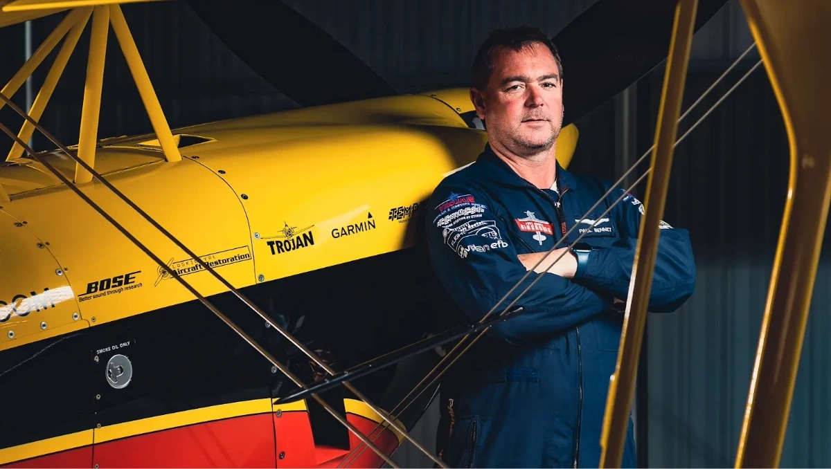 Paul Bennet to perform at world’s biggest airshow – Australian Aviation
