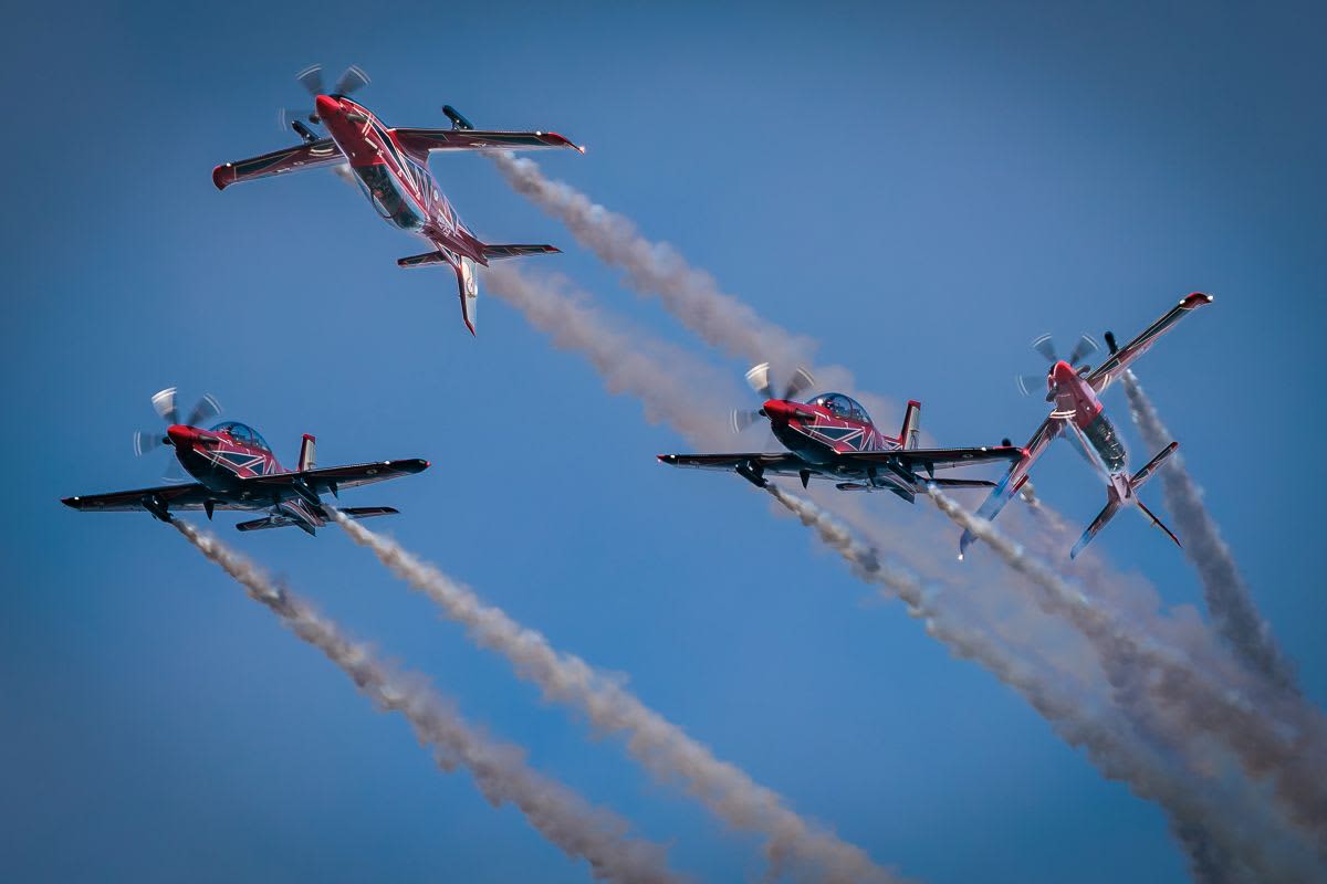 Roulettes pilot, Pilatus PC-21 aircraft to feature in new documentary ...