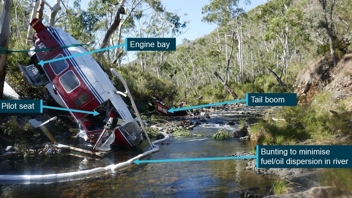 Helicopter crash survivor awarded almost $500k in damages – Australian ...