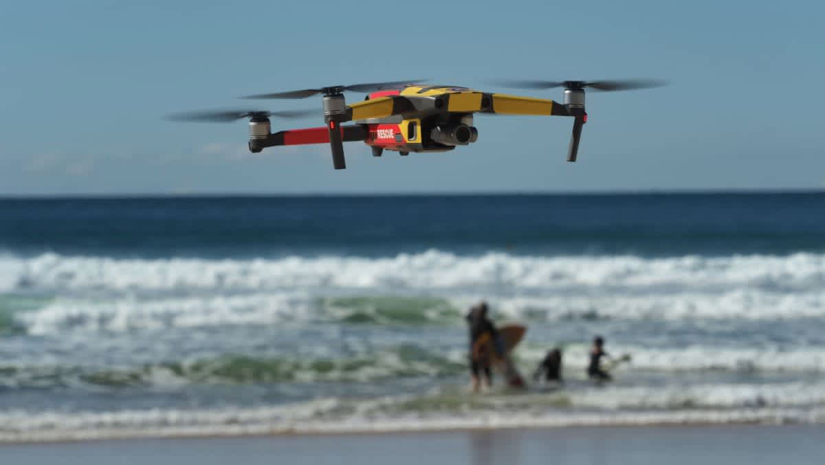 Queensland expands drone shark monitoring at state’s beaches ...