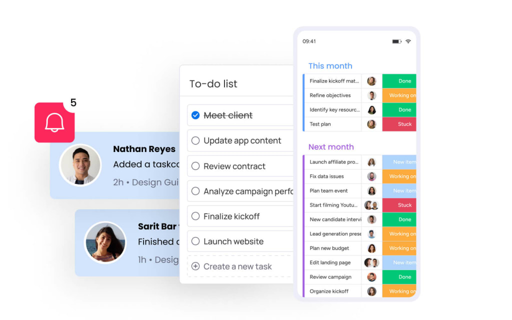 Task Tracker: Tracking Tasks More Efficiently | monday.com Blog